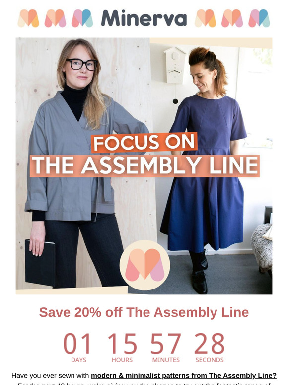 Minerva: The Assembly Line - modern sewing patterns | Milled