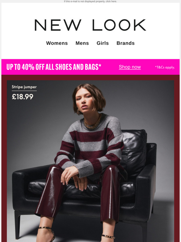 New Look Email Newsletters: Shop Sales, Discounts, and Coupon Codes