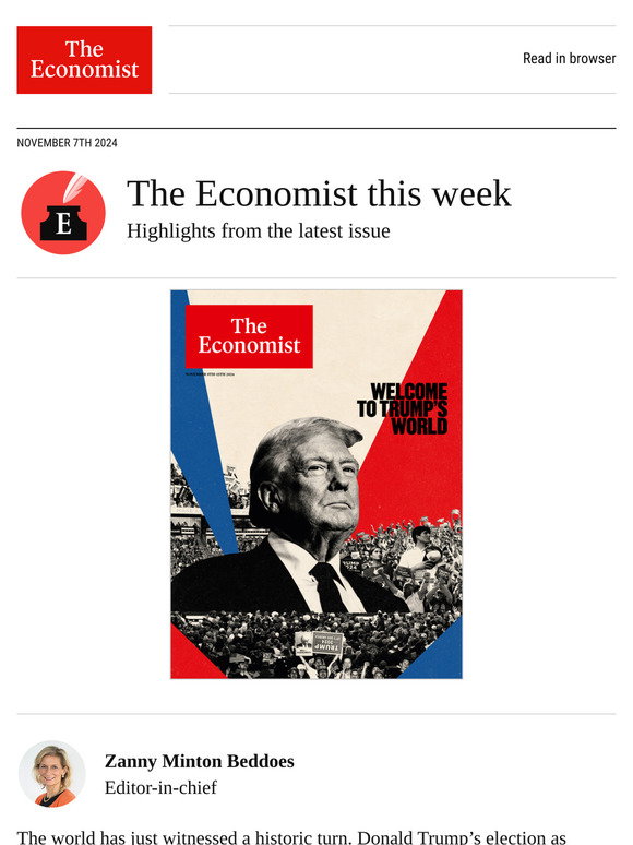 The Economist: Welcome to Trump’s world | Milled