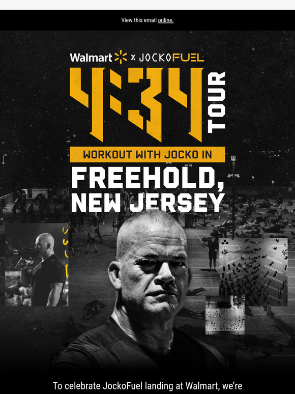 Jocko Fuel: Workout with JOCKO in Freehold, NJ 💪 | Milled