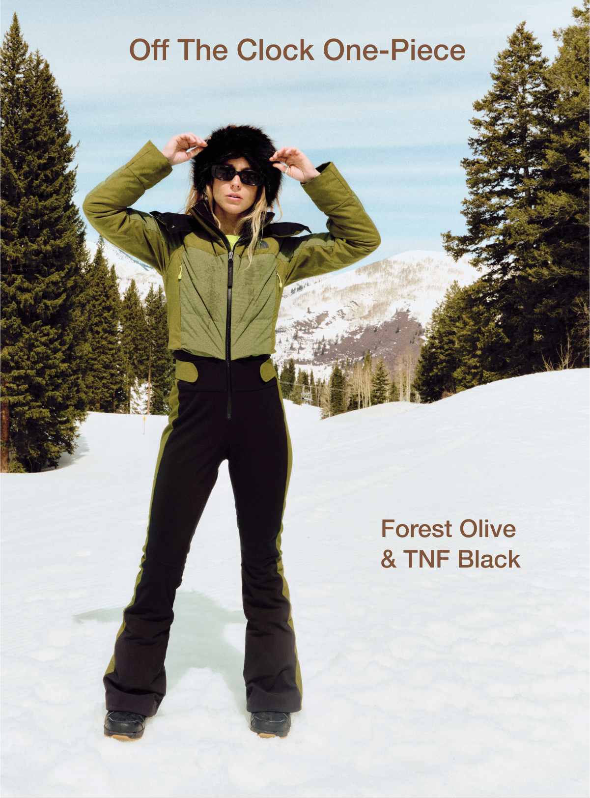 The North Face: The Off The Clock One-Piece: Built for alpine, born for aprés. | Milled