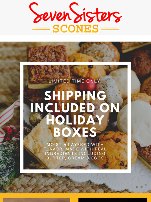 Seven Sisters Scones: 🚨 Pre-Order Your Scones for the Holidays with ...