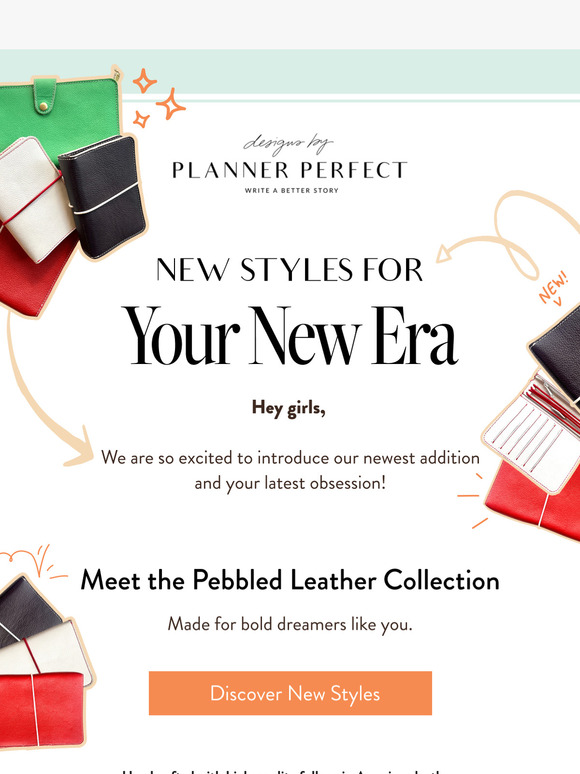 Designs by Planner Perfect: Say Hello to New Pebbled Perfection | Milled