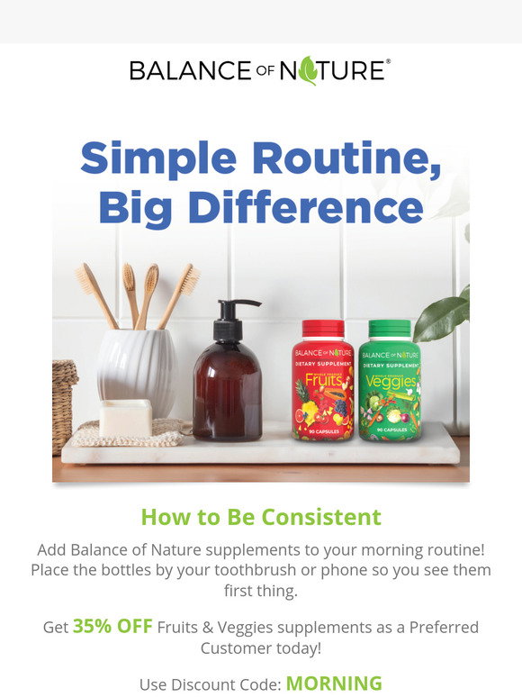 Balance of Nature: Update Your Morning Routine!🪥 | Milled
