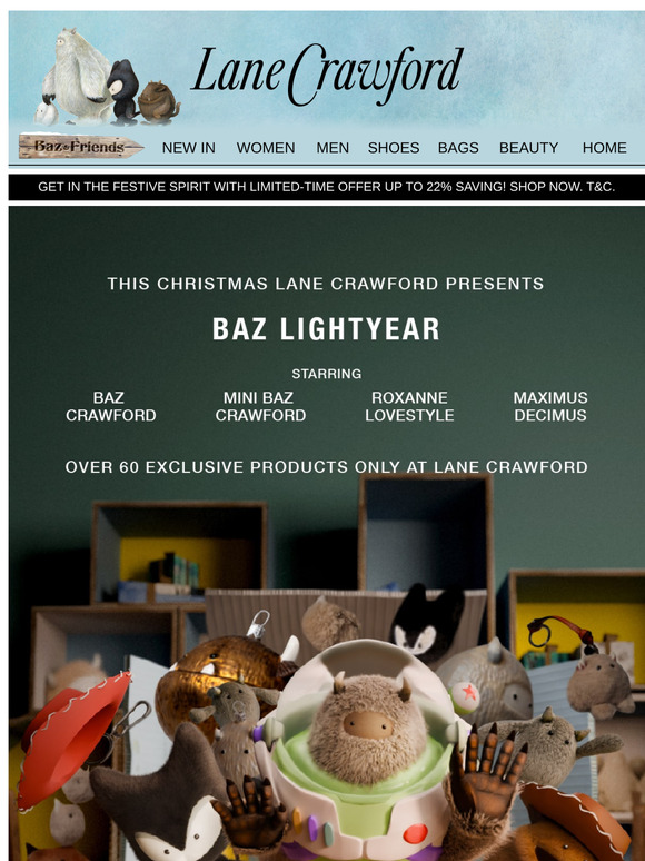 Lane Crawford: Invasion Of Baz & Friends | Milled