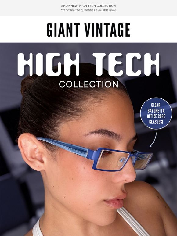 Giant Vintage: HIGH TECH COLLECTION: AVAILABLE NOW!🖥️ | Milled