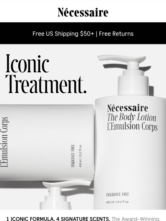 Nécessaire: The Iconic Body Lotion. | Milled