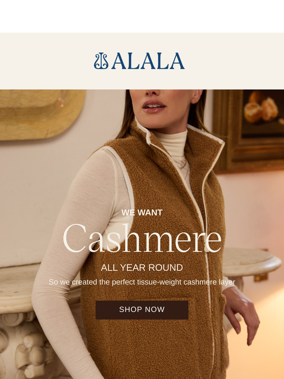 Alala: Two Words: Washable Cashmere | Milled