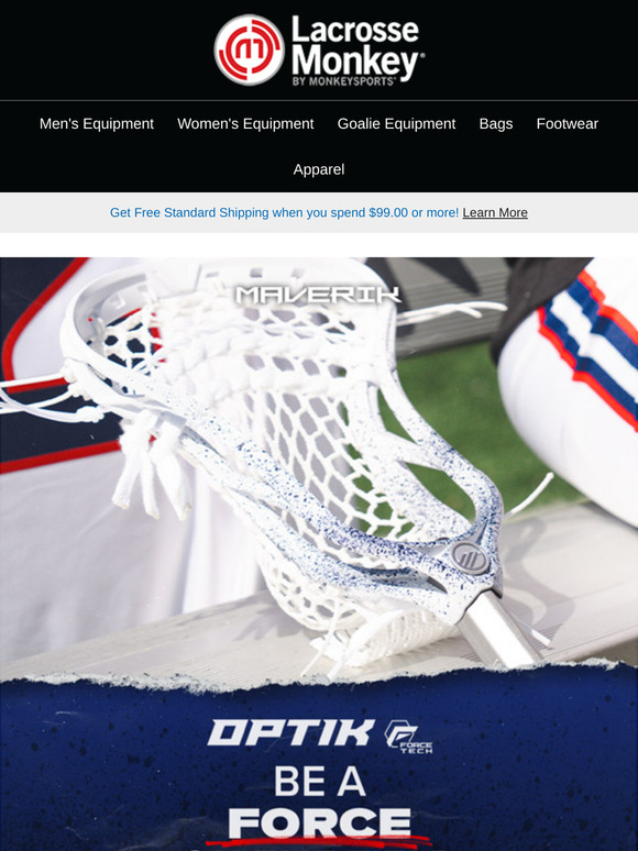 Lacrosse Monkey: Be A Force On The Field 💥: Maverik Optik Force Is Here! 🥍🔥 | Milled