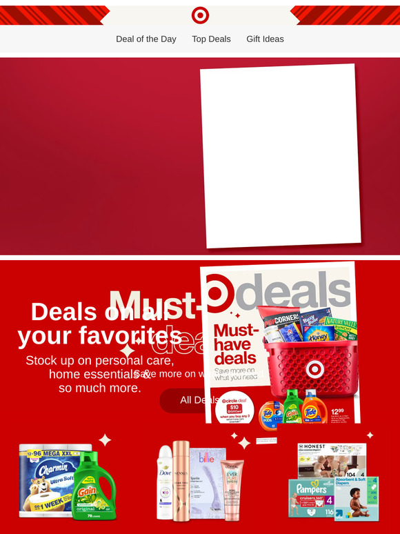 Target Email Newsletters: Shop Sales, Discounts, and Coupon Codes