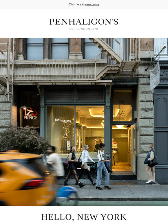 Penhaligon's: New York, We Have Arrived | Milled