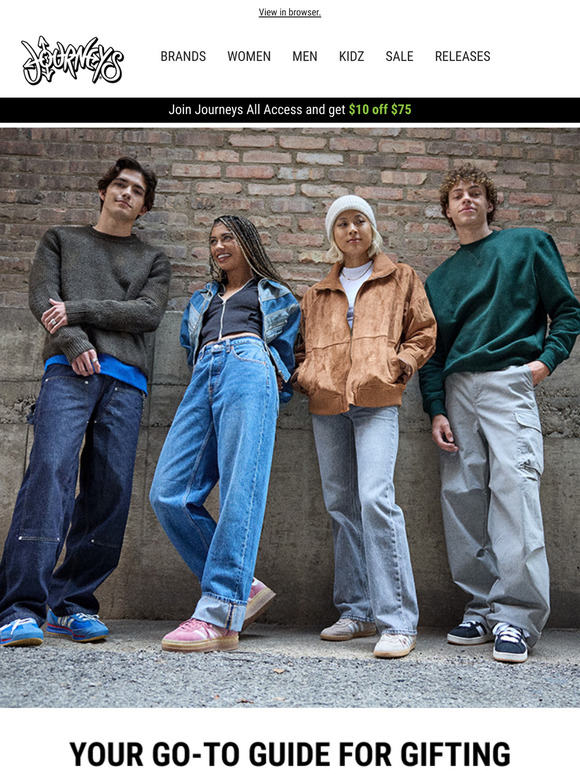 Journeys: Your go-to gift guide 🤭 | Milled