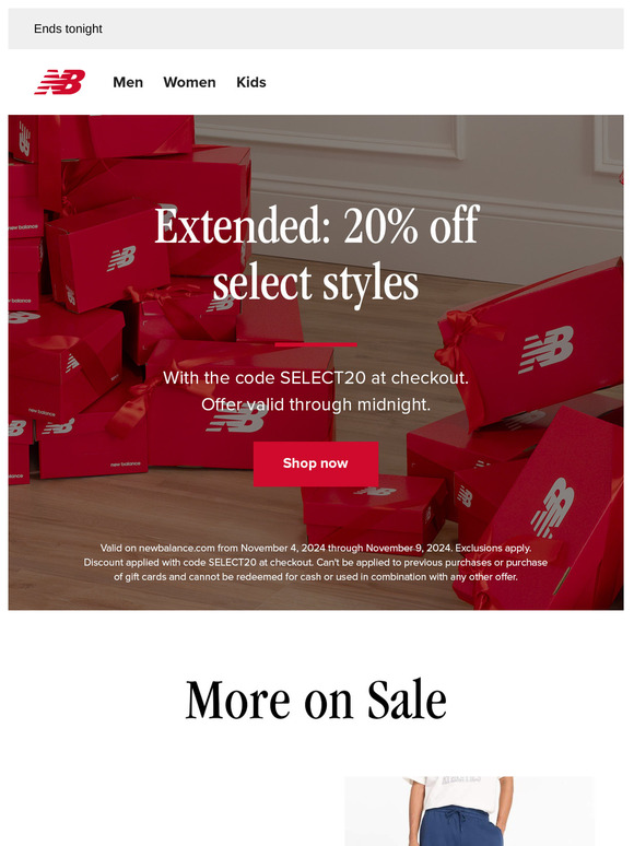 New Balance Email Newsletters: Shop Sales, Discounts, and Coupon Codes