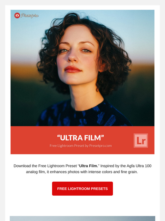 Presetpro: FREE Lightroom Preset "Ultra Film" | Milled