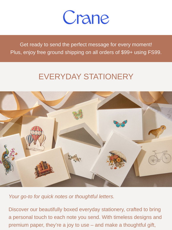 Crane & Co: For Every Note & Season – Everyday, Thank You, and Holiday ...