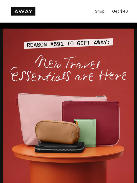 Away Email Newsletters: Shop Sales, Discounts, and Coupon Codes