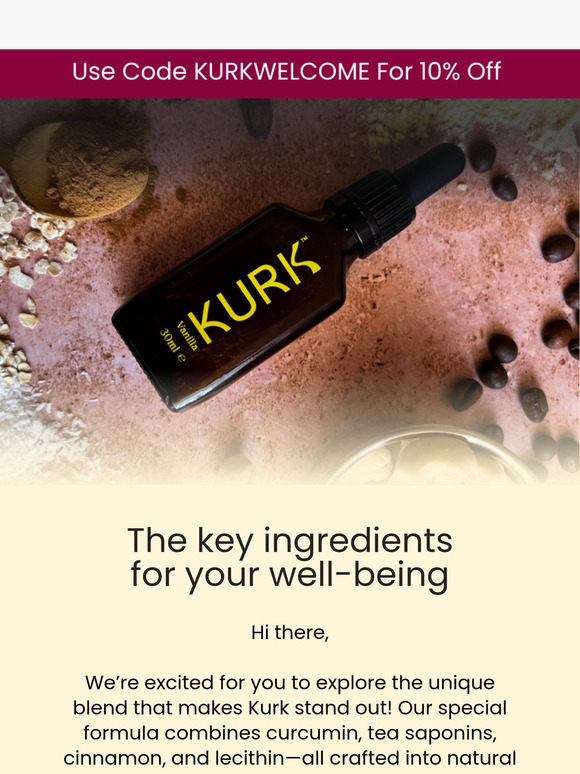 Kurk: Curious about Kurk’s secret formula? | Milled
