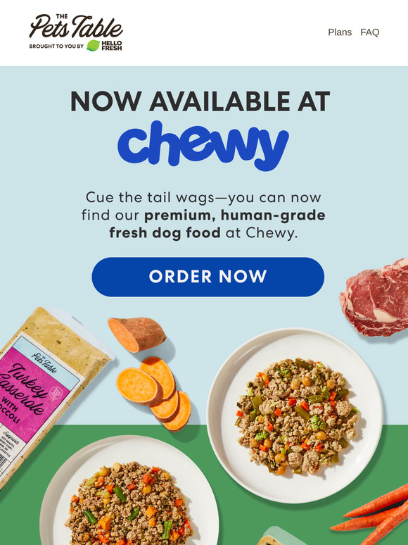 The Pets Table: Just In: our fresh food is now available at Chewy! 🎉 ...
