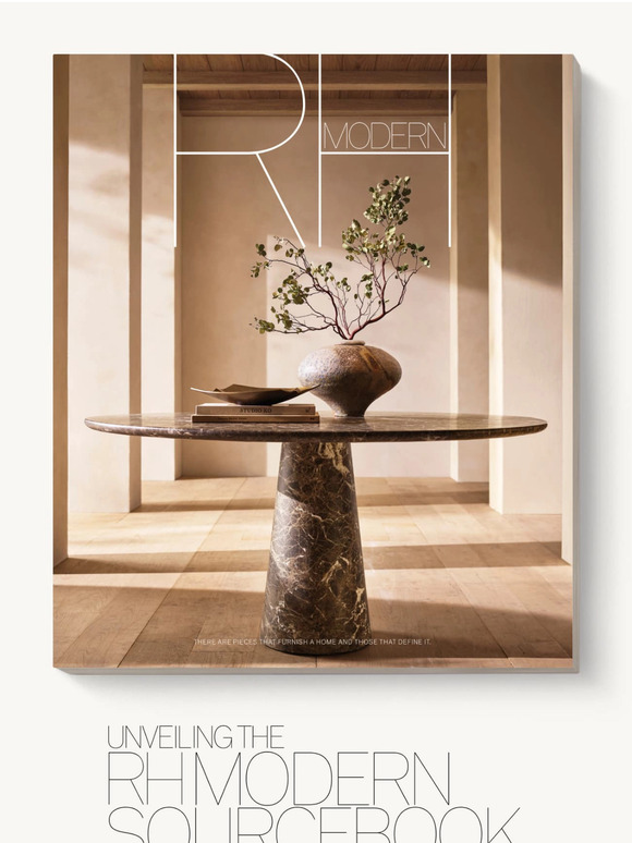 Restoration Hardware: Introducing the New RH Modern Sourcebook | Milled
