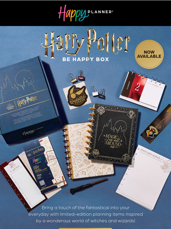 The Happy Planner: Introducing...NEW Harry Potter Be Happy Box! | Milled