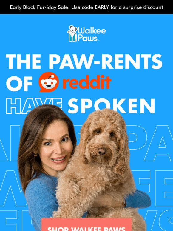 Walkee Paws: The Paw-rents of Reddit have spoken | Milled