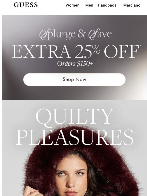 GUESS? Email Newsletters: Shop Sales, Discounts, and Coupon Codes