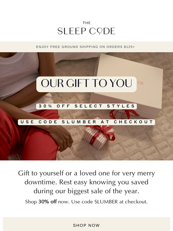 The Sleep Code: Give The Gift Of Sleep 🌙🎁 | Milled