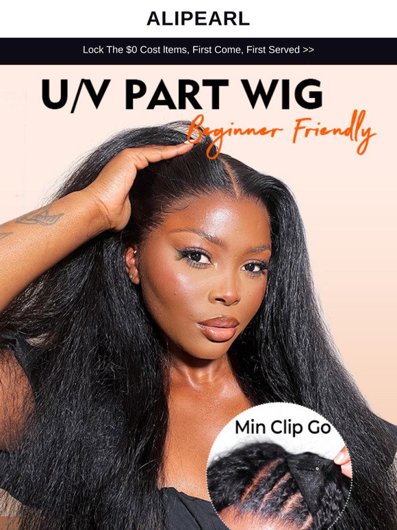 Alipearl Hair: Get U/V Part Wigs, Make Life Easy👉 | Milled