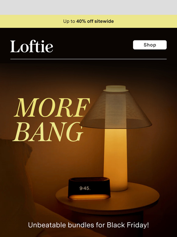 Loftie: Black Friday secrets revealed 👉 | Milled
