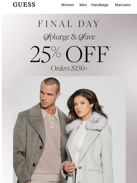 GUESS? Email Newsletters: Shop Sales, Discounts, and Coupon Codes
