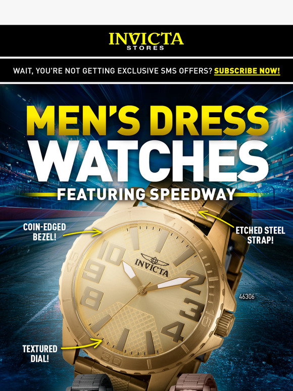 Invicta: DRESS TO IMPRESS ️New Speedway & More INSIDE⌚️🏁 | Milled