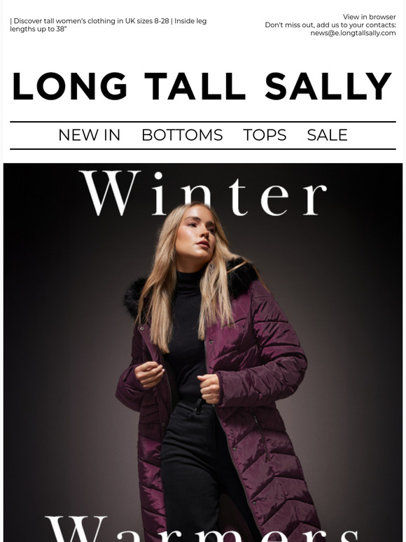 Long Tall Sally: JUST IN | Cold Weather Coats | Milled