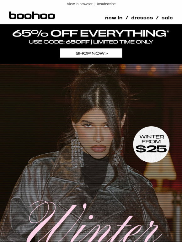 Boohoo: 65% Off Winter Essentials ️ | Milled
