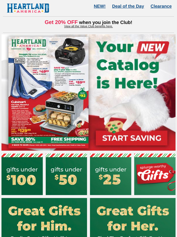 Heartland America: Your NEW Holiday Catalog Has Arrived! 💌 | Milled
