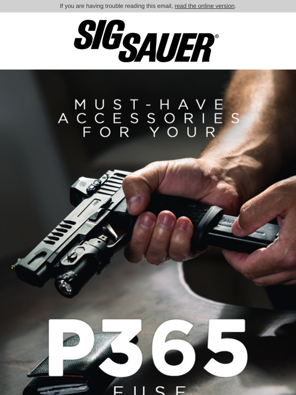 SIG SAUER: Must-Have Accessories for Your P365 FUSE, XMACRO and AXG ...