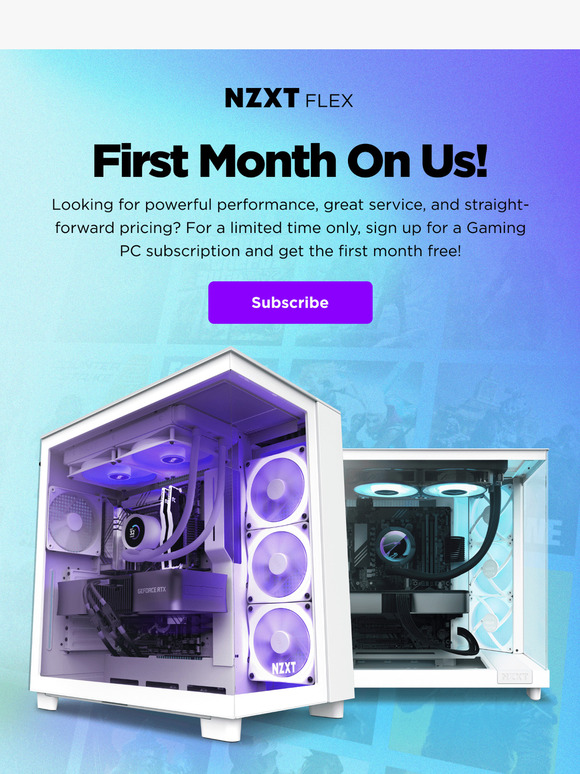 NZXT: NZXT Flex: Get the First Month Free! | Milled