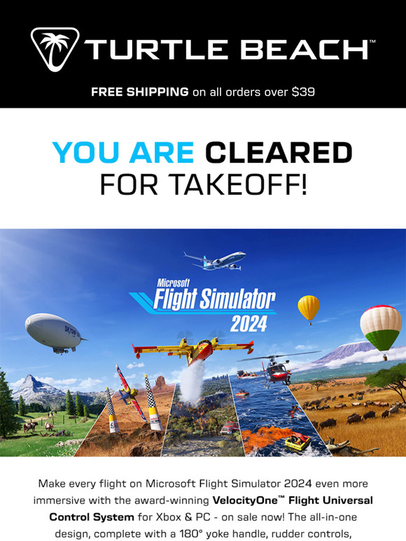 Turtle Beach: Take Flight with Turtle Beach & Microsoft Flight ...