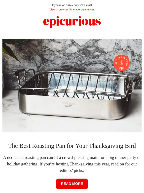 Epicurious: The roasting pan you need for Thanksgiving | Milled