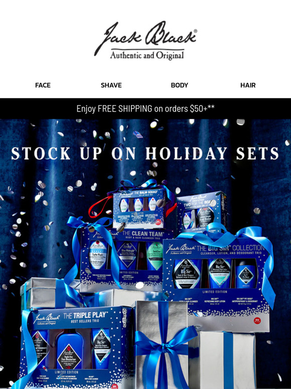 Jack Black: Holiday sets for everyone on your list | Milled