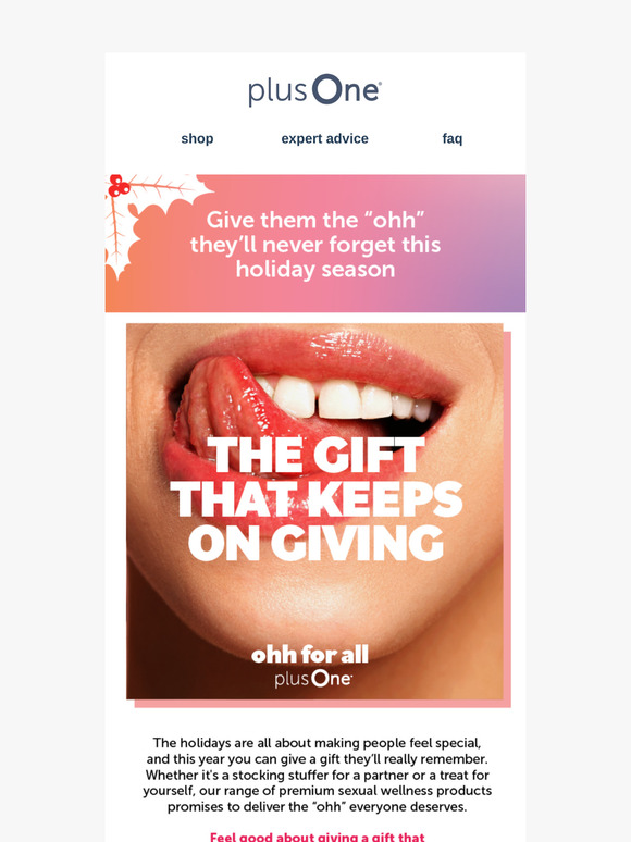 My Plus One: Give the Gift of “Ohh” This Holiday Season! 🎁😁⭐ | Milled