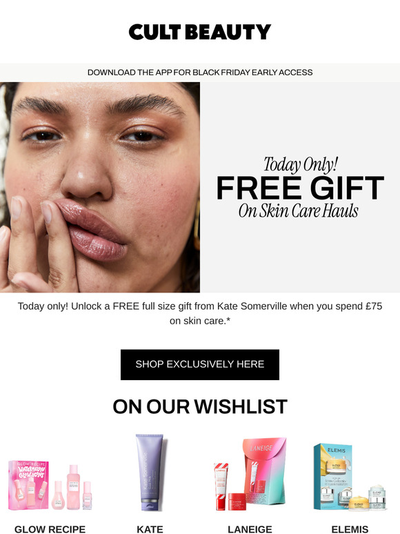Cult Beauty Email Newsletters: Shop Sales, Discounts, and Coupon Codes