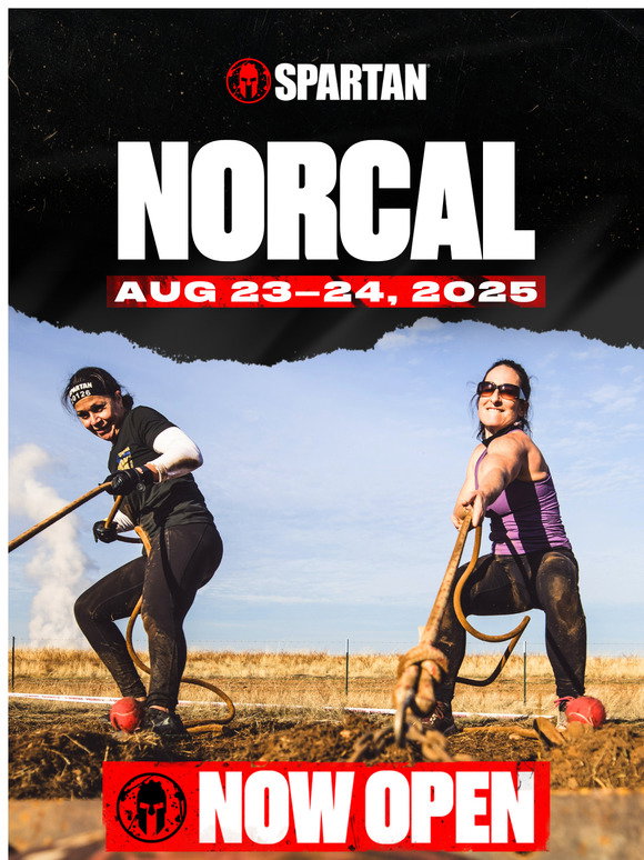 Spartan Race: 2025 Spartan NorCal: Now Open 🚨 | Milled