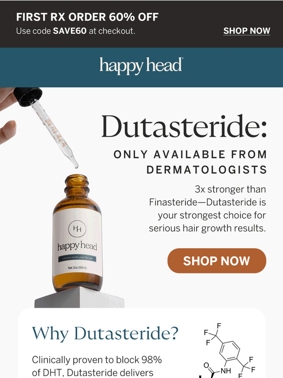 Happy Head: The Most Potent Hair Growth Ingredient Is Here | Milled