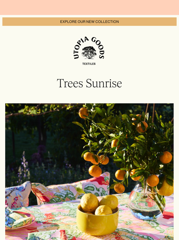 Utopia Goods: Nature-Inspired Luxury: Explore the New Trees Sunrise ...