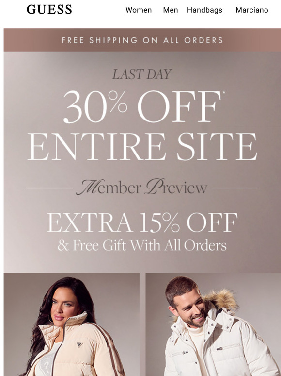 GUESS? Email Newsletters: Shop Sales, Discounts, and Coupon Codes