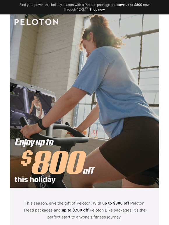 Peloton: The gift that'll unlock their best | Milled