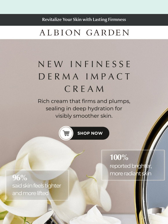 Albion: Firm, Lift, and Transform with Derma Impact Cream | Milled