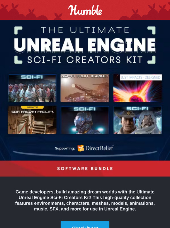 Humble Bundle: Create something out of this world in Unreal Engine | Milled