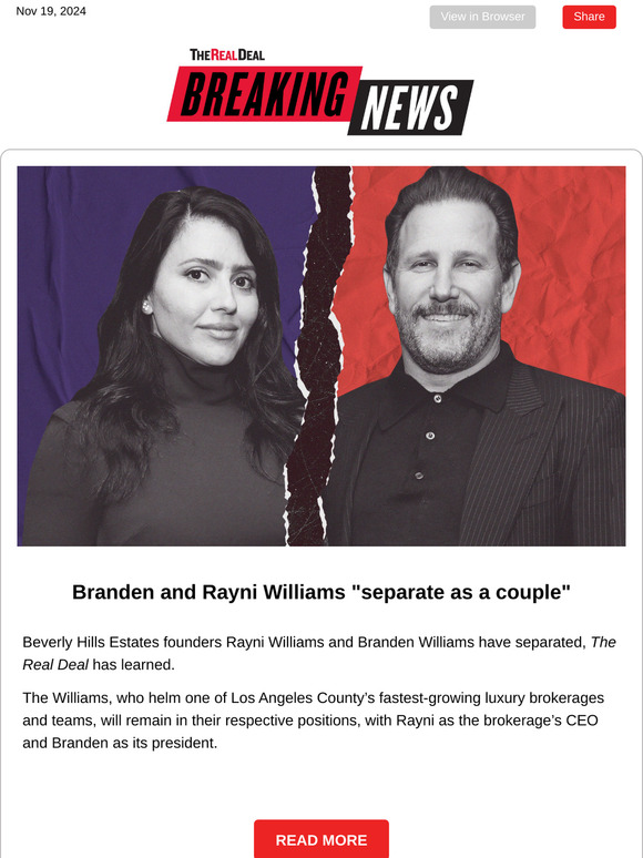 The Real Deal: BREAKING: Branden and Rayni Williams "separate as a ...