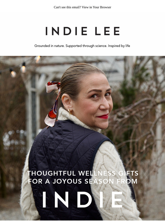 Indie Lee: Indie Lee’s Holiday Gift Guide 2024 | Milled